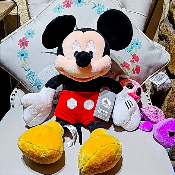 Disney | Toys | Nwt Disney Store Mickey Mouse Plush Stuffed Animal Toy ...